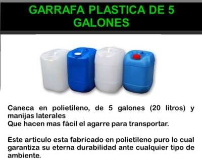 Caneca de 5 galones › Ecoreciclaje Universal