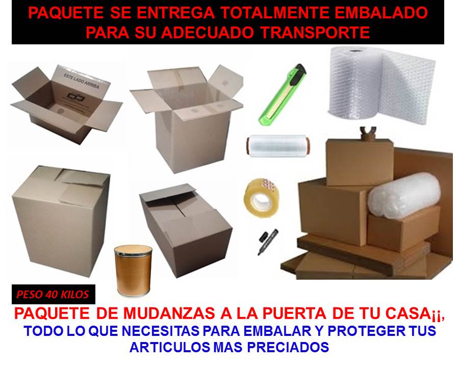 cajas de carton mudanzas (4) | ECORECICLAJE - GABYVENTAS