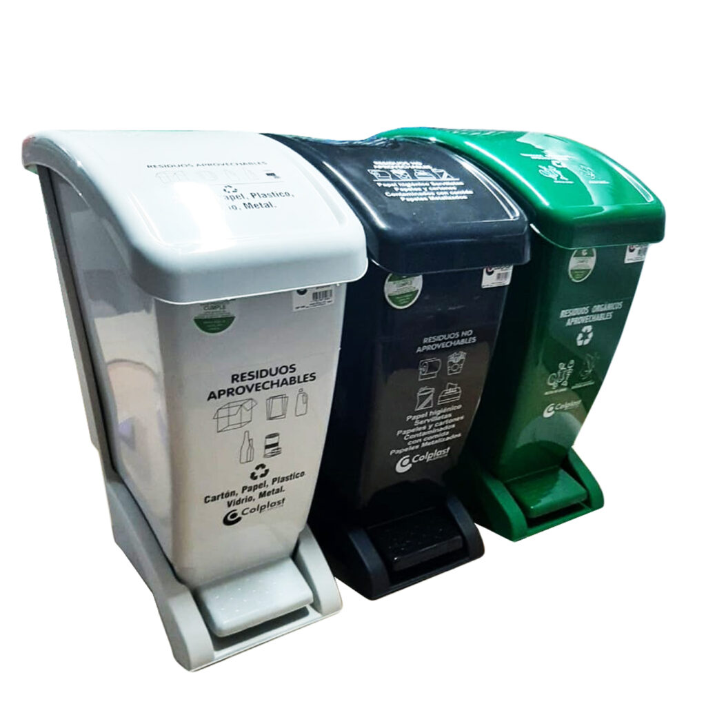 Canecas plasticas nuevas › Ecoreciclaje Universal